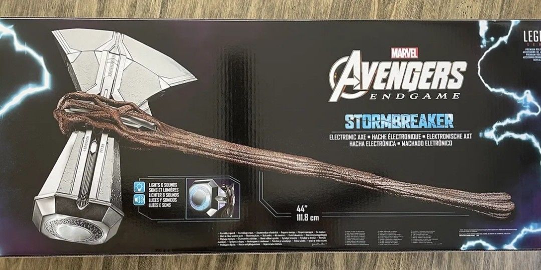 Stormbreaker Marvel Hasbro Life Size 1:1, Hobbies & Toys, Collectibles & Memorabilia, Fan ...