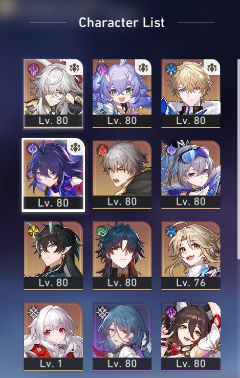 Dirt Cheap Endgame Honkai Star Rail TL66 | OP Lunae Dan Heng 5* | Total of 13x 5 stars (with ...