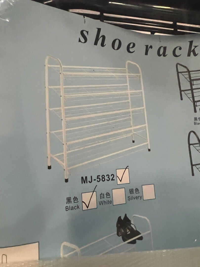Sturdy high quality shoe rack (5 layer / 4 layer / 2 layer), Furniture ...