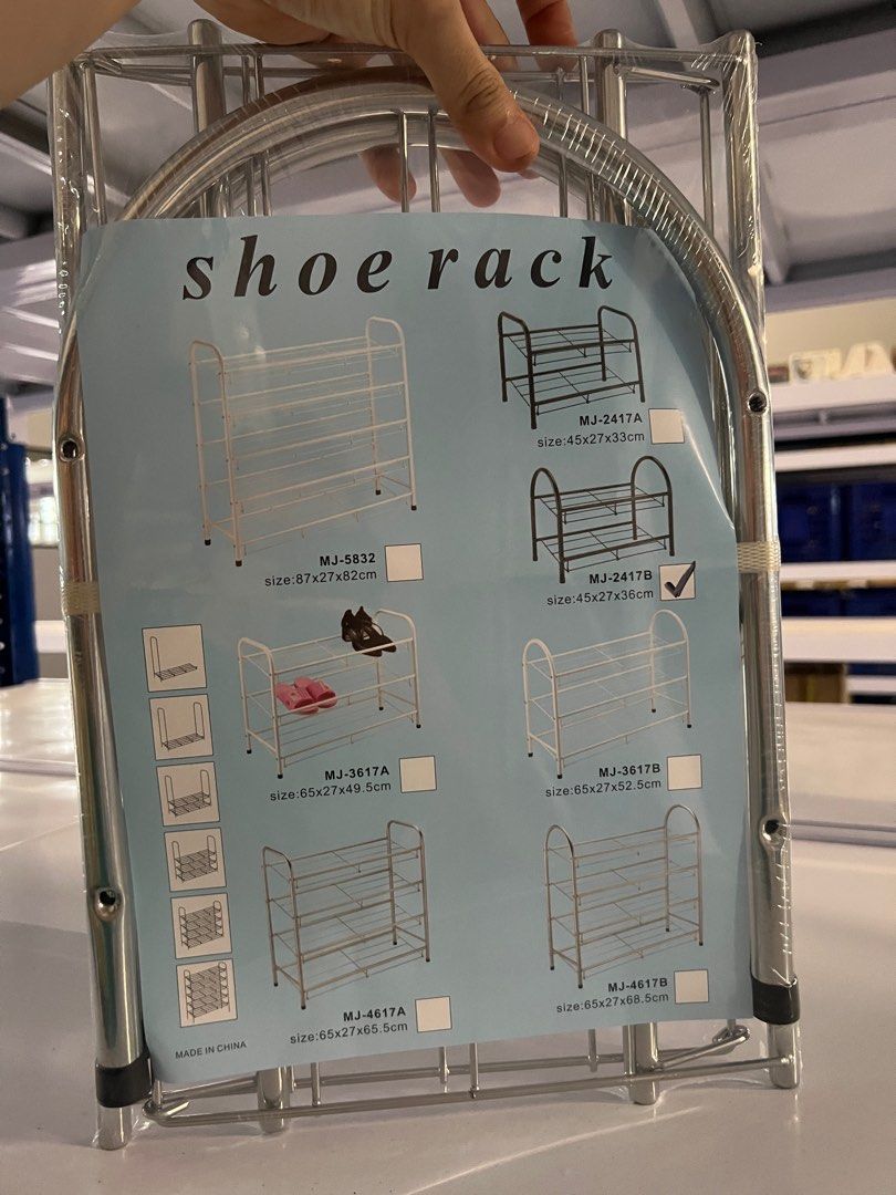 Sturdy high quality shoe rack (5 layer / 4 layer / 2 layer), Furniture ...