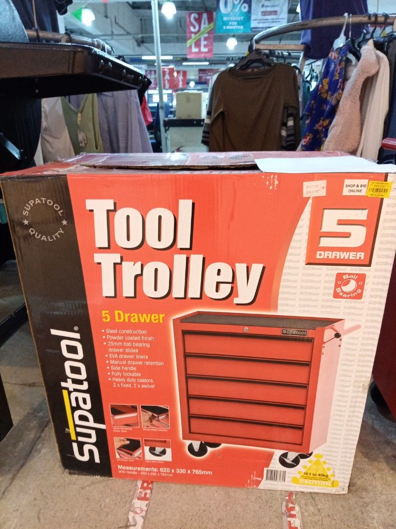 Supatool tool trolley, Health & Nutrition, Medical Supplies & Tools on ...