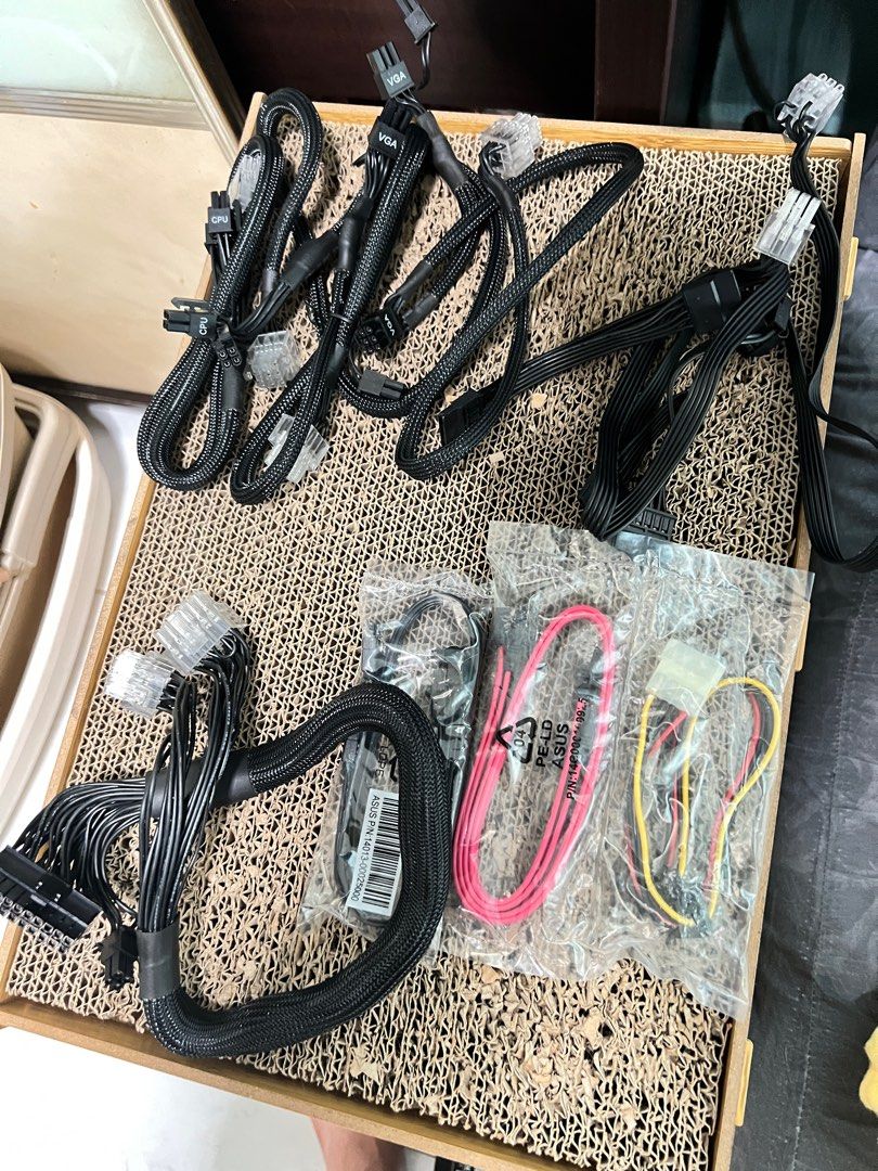 Super flower 550w modular PC power supply, Computers & Tech, Parts ...