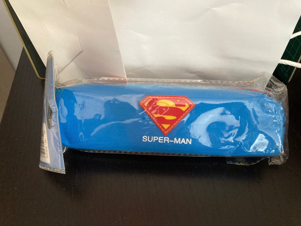 Superman pencil case, Hobbies & Toys, Stationery & Craft, Stationery ...