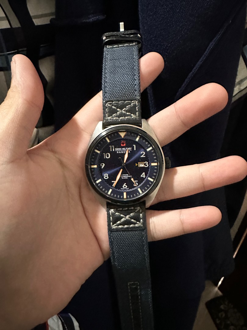 Swiss Army Watch Hanowa Avio Airborne, Men's Fashion, Watches ...