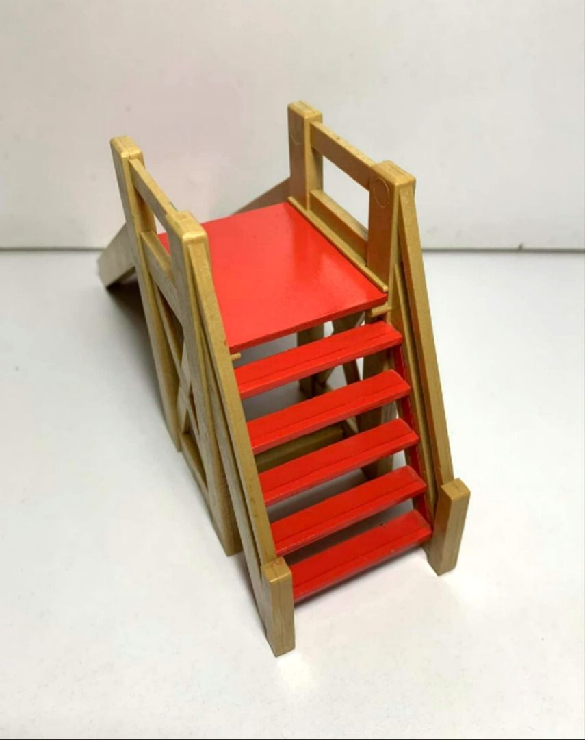 Sylvanian Families Red Playground Slide, Hobbies & Toys, Toys & Games ...