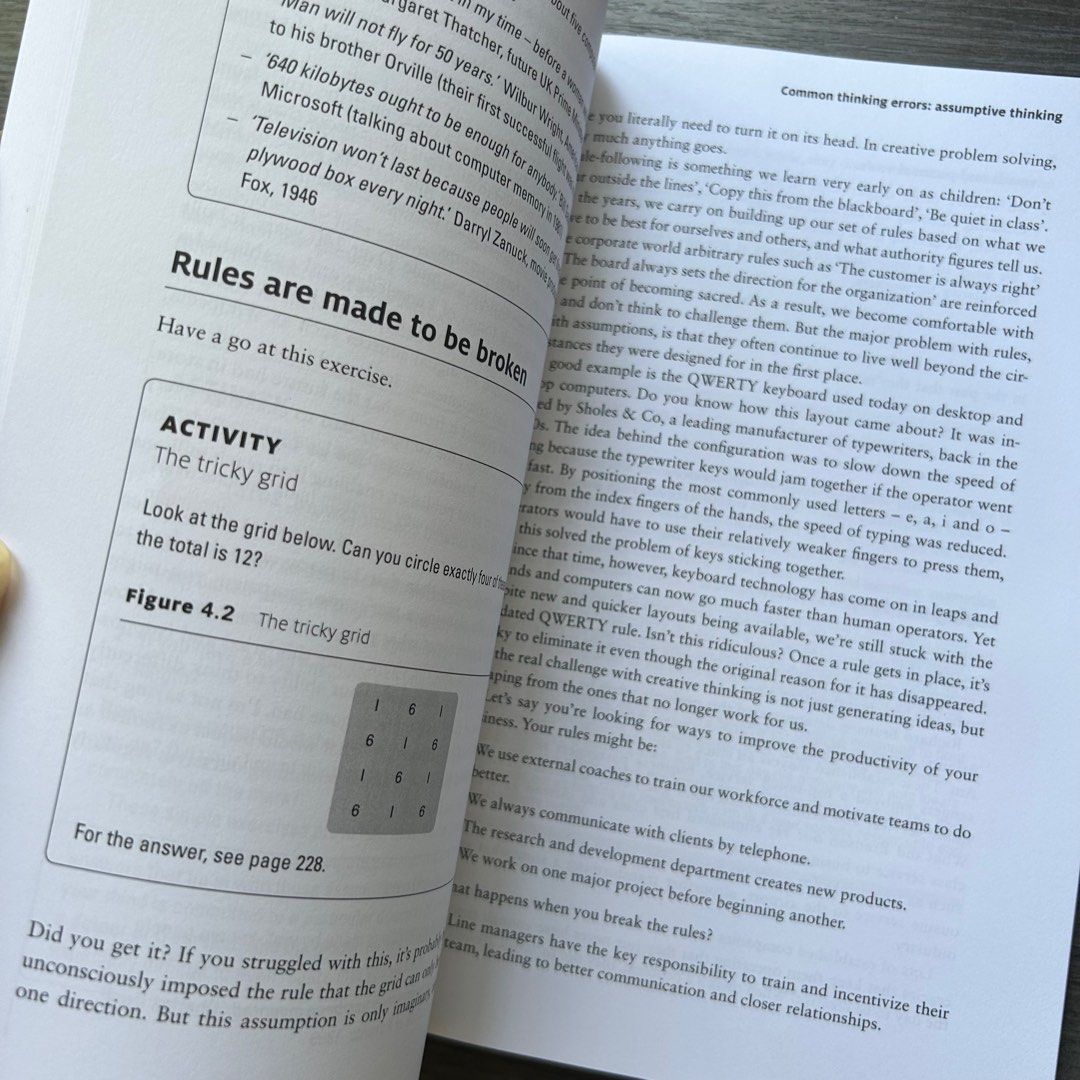 The Creative Thinking Handbook by Chris Griffiths, Hobbies & Toys ...