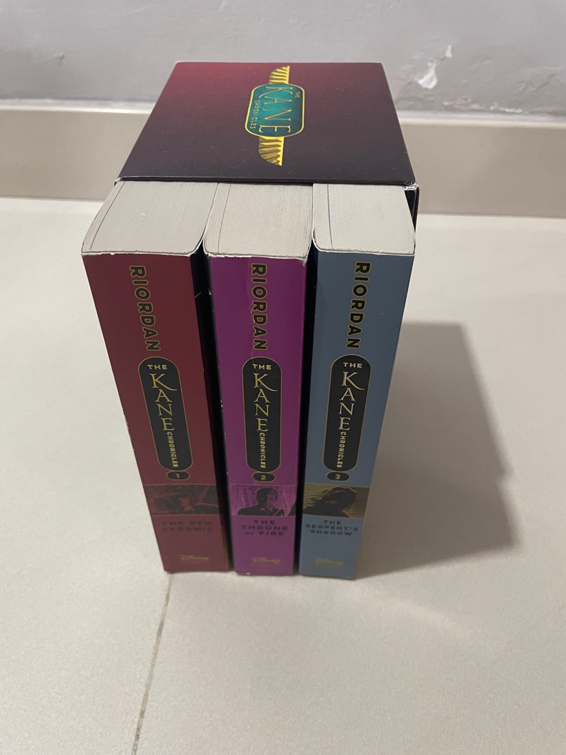 The Kane Chronicles (Complete Set Of 3 Books), Hobbies & Toys, Books ...
