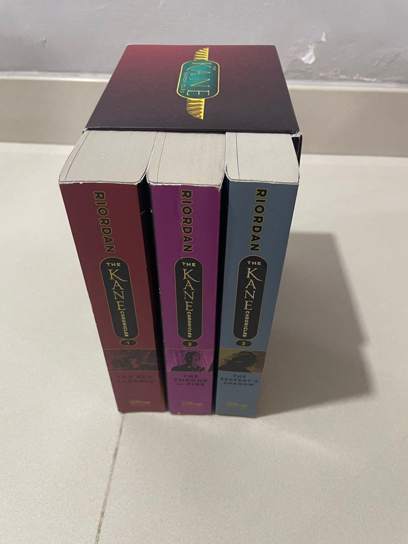 The Kane Chronicles (Complete Set Of 3 Books), Hobbies & Toys, Books ...
