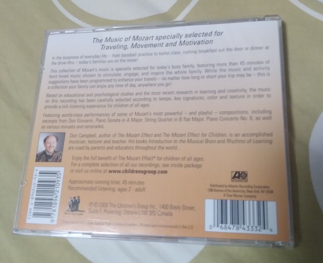 The mozart effect music for children volume 3 &4, Hobbies & Toys, Music ...