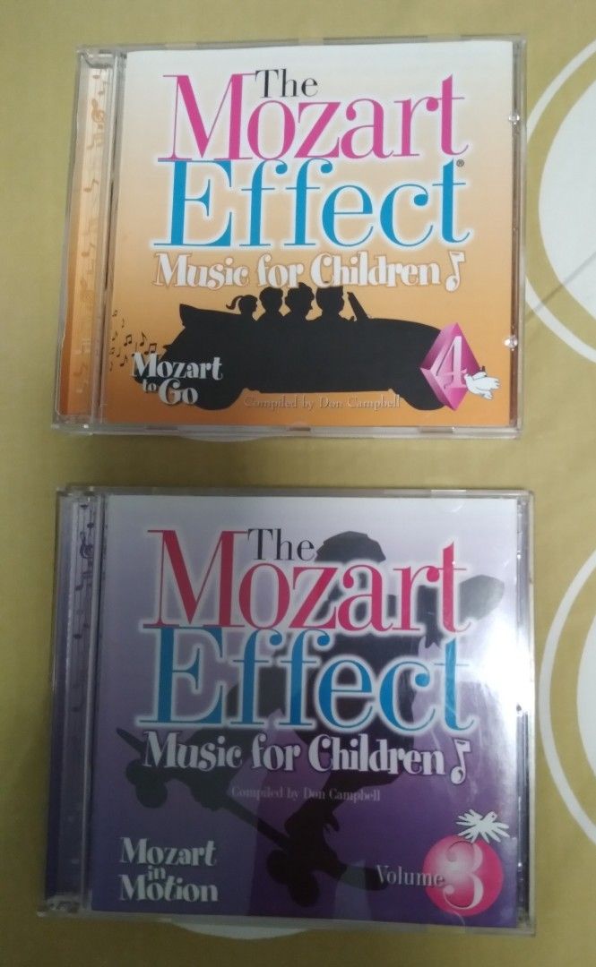 The mozart effect music for children volume 3 &4, Hobbies & Toys, Music ...
