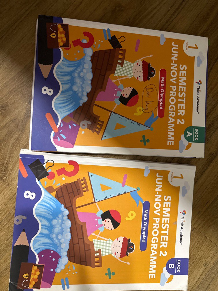 Think Academy P1 Olympic Maths, Hobbies & Toys, Books & Magazines, Assessment Books on Carousell