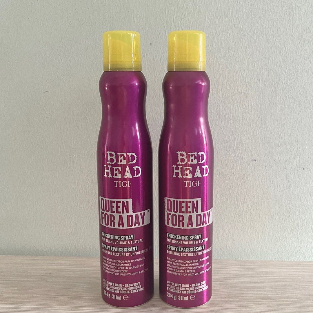 BN TIGI Bed Head Queen For A Day Volume Thickening Spray for Fine Hair ...