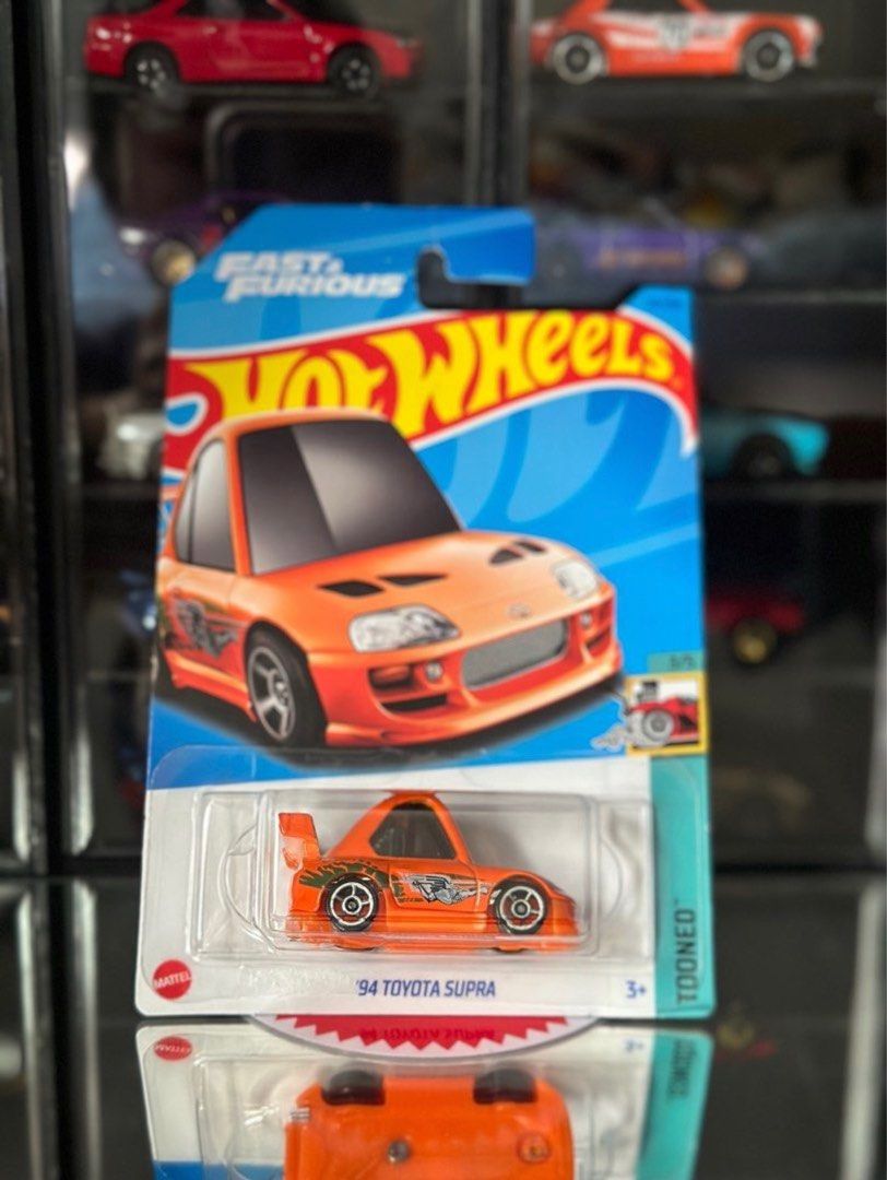 Tomica Fast & Furious Supra & HotWheels Tooned Supra , Hobbies & Toys ...
