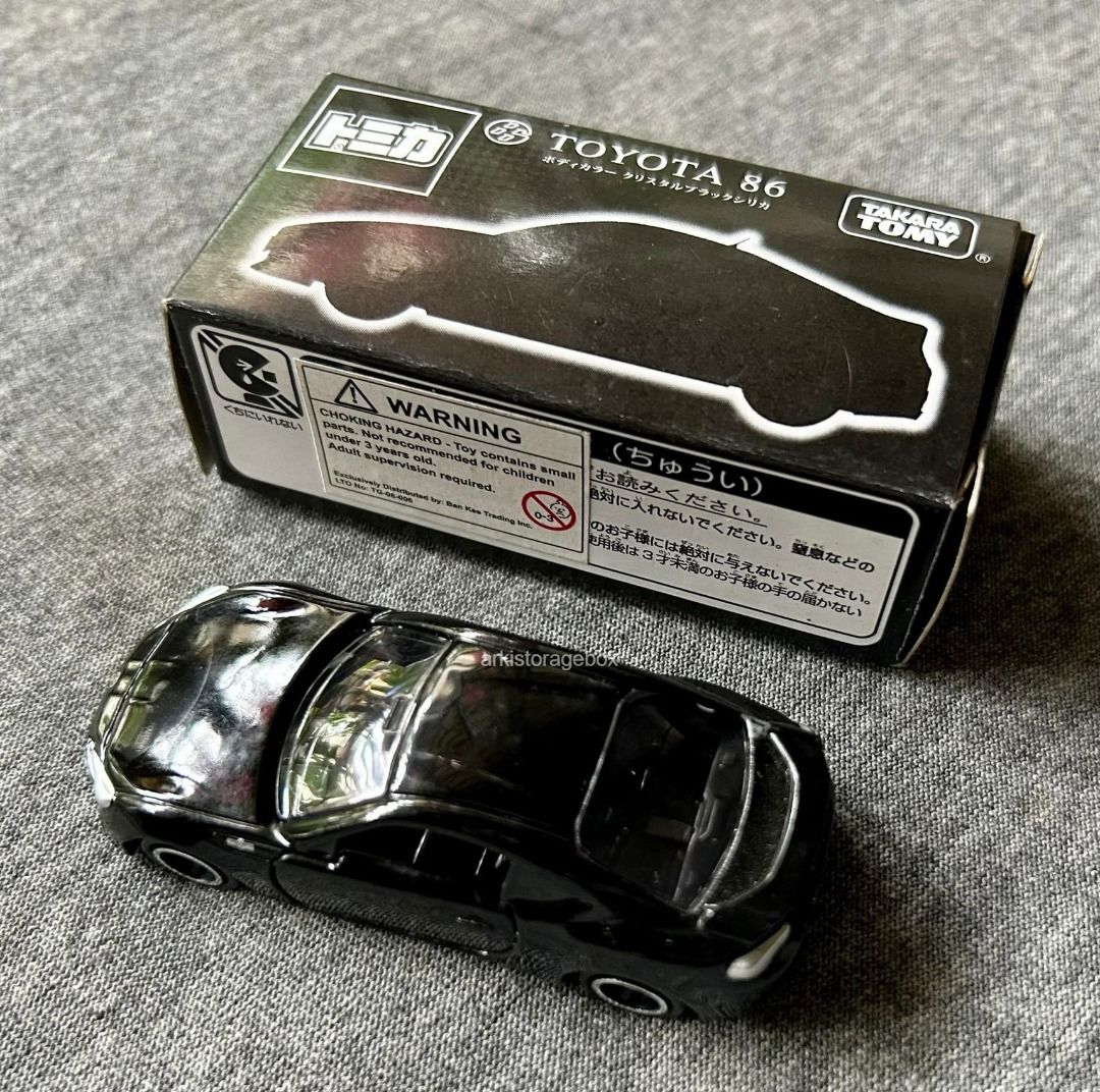 Tomica Toyota 86 Black Box Limited, Hobbies & Toys, Toys & Games on ...
