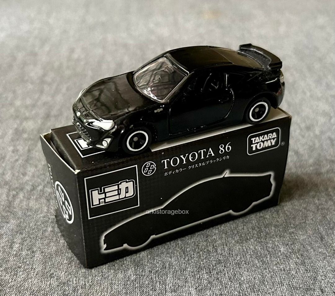 Tomica Toyota 86 Black Box Limited, Hobbies & Toys, Toys & Games on Carousell