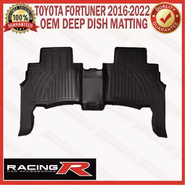 Toyota Fortuner 2016-2022 Deep Dish Matting, BNew, Car Parts ...