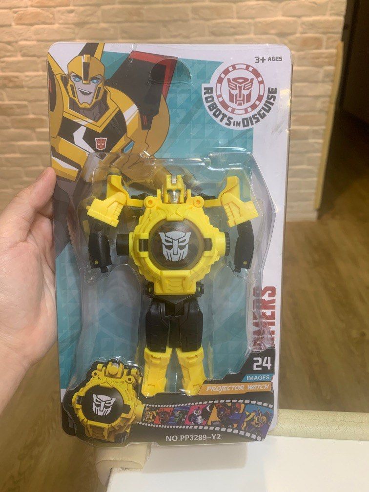 Like brand new Transformer projector watch bumblebee, Hobbies & Toys ...