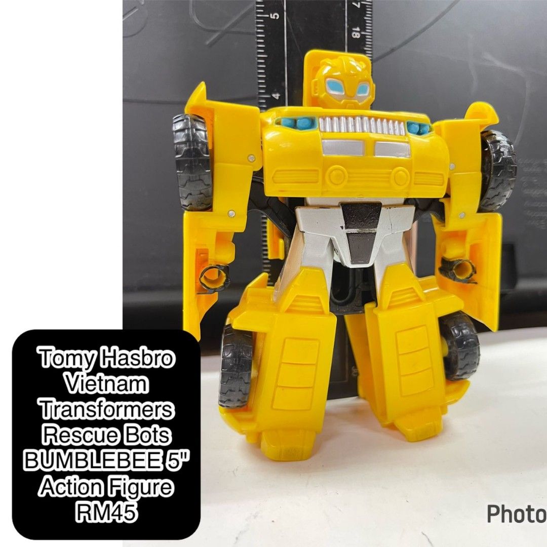 Transformer Rescue Bot Bumblebee, Hobbies & Toys, Toys & Games on Carousell