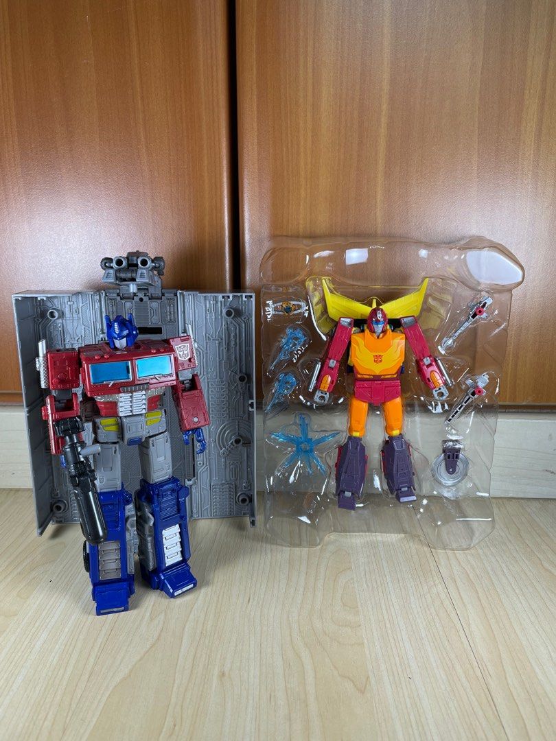 Transformers HOT ROD SS-86 & EARTHRISE Optimus prime, Hobbies & Toys ...