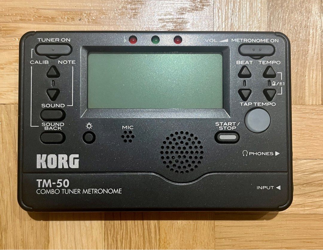 Tuner and Metrome Korg TM-50, Hobbies & Toys, Music & Media, Music Accessories on Carousell