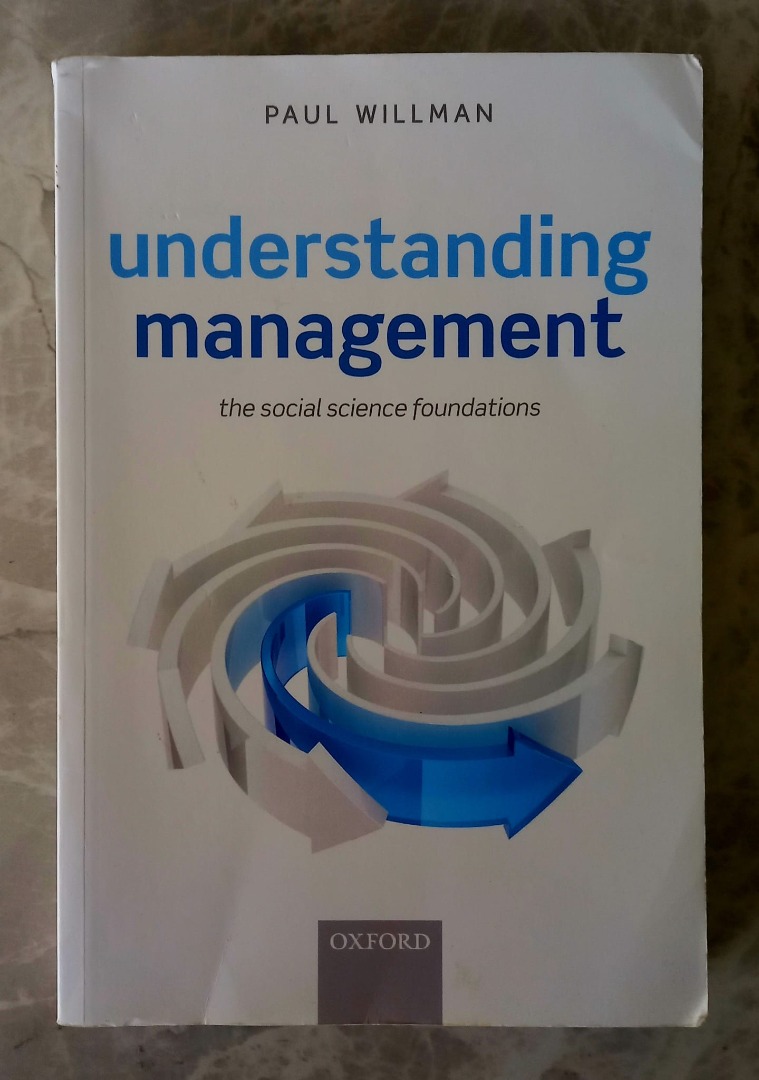 Understanding Management The Social Science Foundations by Paul Willman ...
