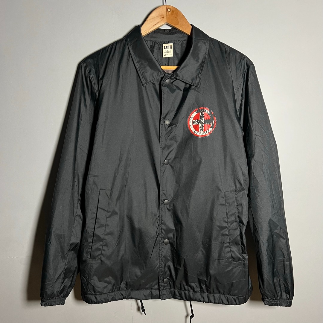 Uniqlo Coach Jacket Schwinn Collab Limited Edition, Men's Fashion ...