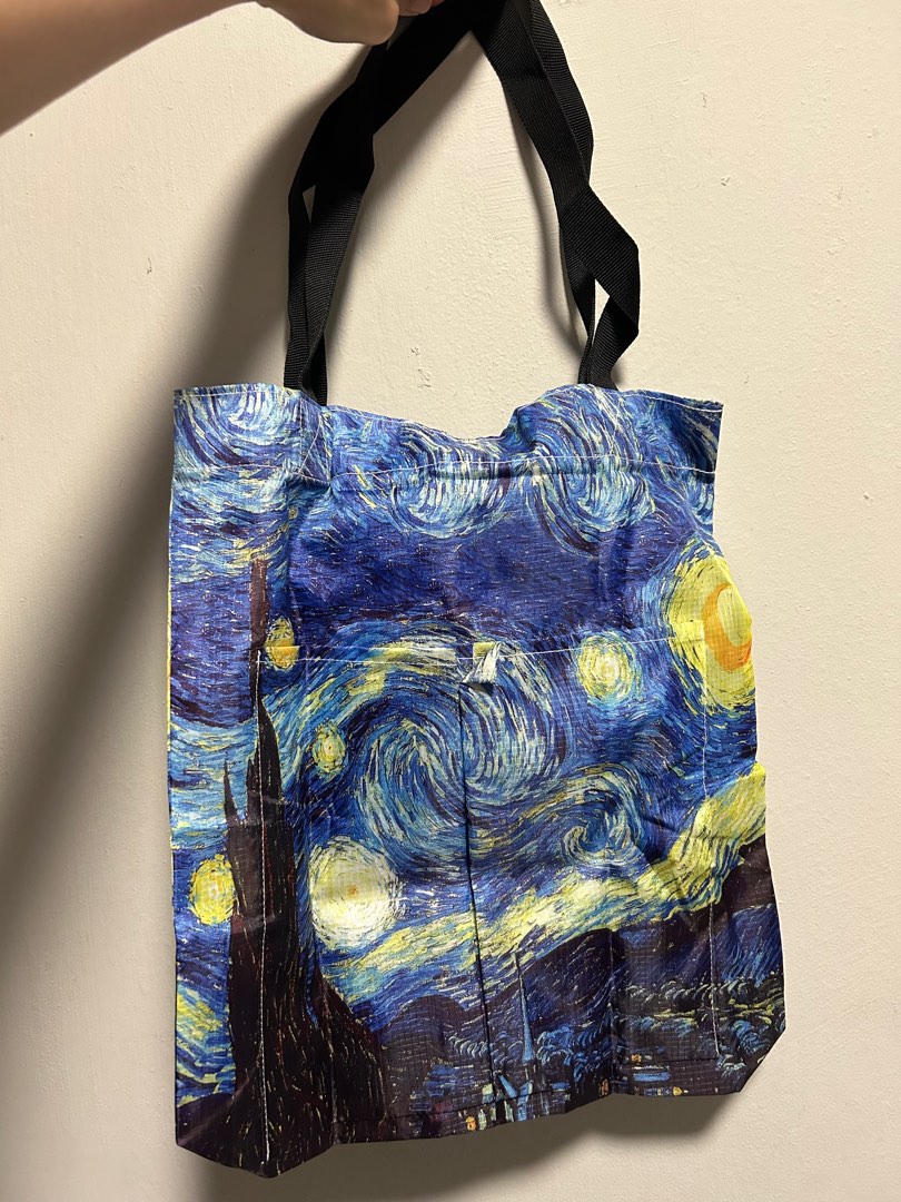 Van Gogh Tote bag, Women's Fashion, Bags & Wallets, Tote Bags on Carousell