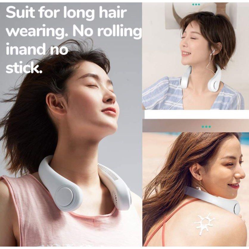 Vaneless hanging neck fan, Everything Else on Carousell