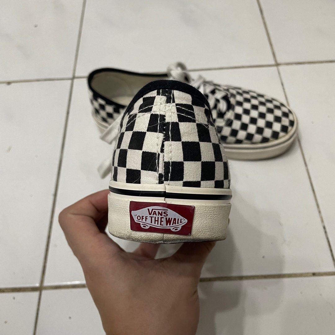 Vans Checkerboard Lace Up (Reps), Women's Fashion, Footwear, Sneakers ...
