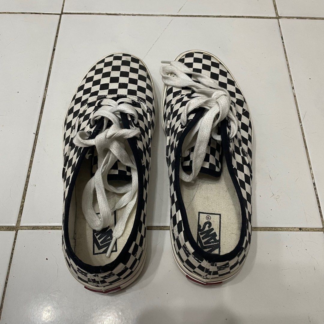 Vans Checkerboard Lace Up, Women's Fashion, Footwear, Sneakers on Carousell
