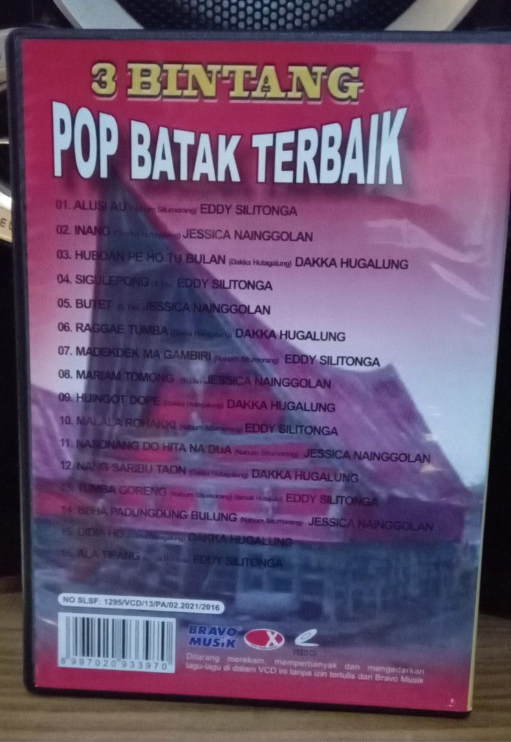 VCD Pop Batak.., Musik & Media, CD, DVD & Lainnya di Carousell