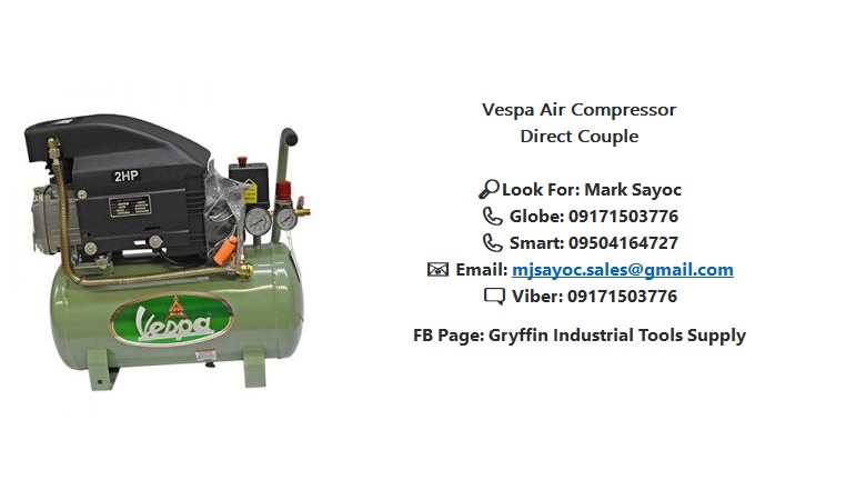 Vespa Air Compressor Direct Couple, Commercial & Industrial, Industrial ...