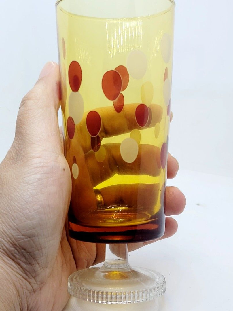 Vintage Aderia parfait footed glass, Hobbies & Toys, Memorabilia & Collectibles, Vintage ...