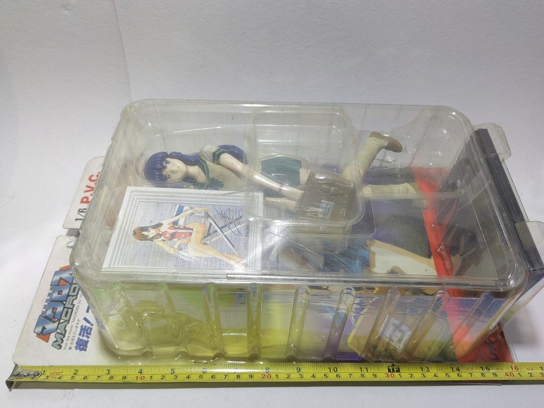 Vintage Macross Lynn Minmay 1/6 Doll ARII Stage PVC Figure 15th ...