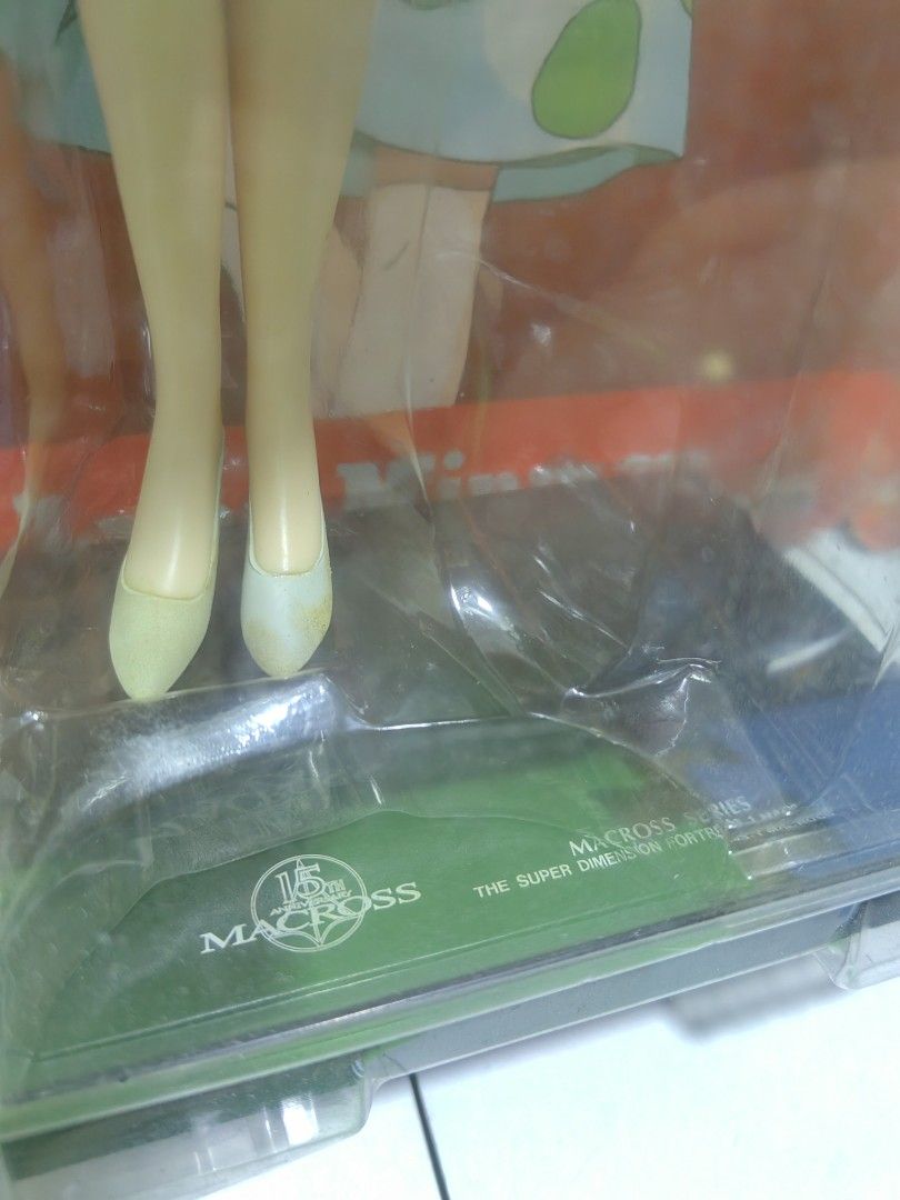 Vintage Macross Lynn Minmay 1/6 Doll ARII Stage PVC Figure 15th ...