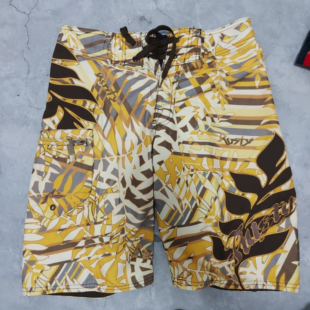 Vintage Rusty Boardshorts, Men's Fashion, Bottoms, Shorts on Carousell