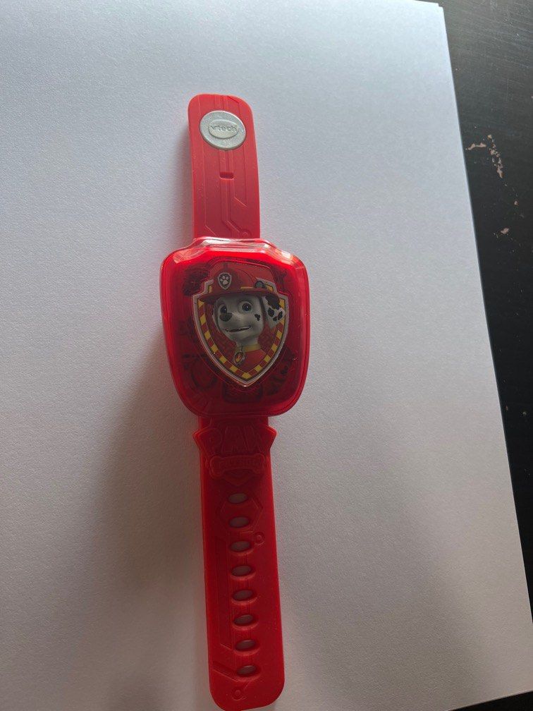 Vtech Paw Patrol Marshall watch, Babies & Kids, Babies & Kids Fashion ...