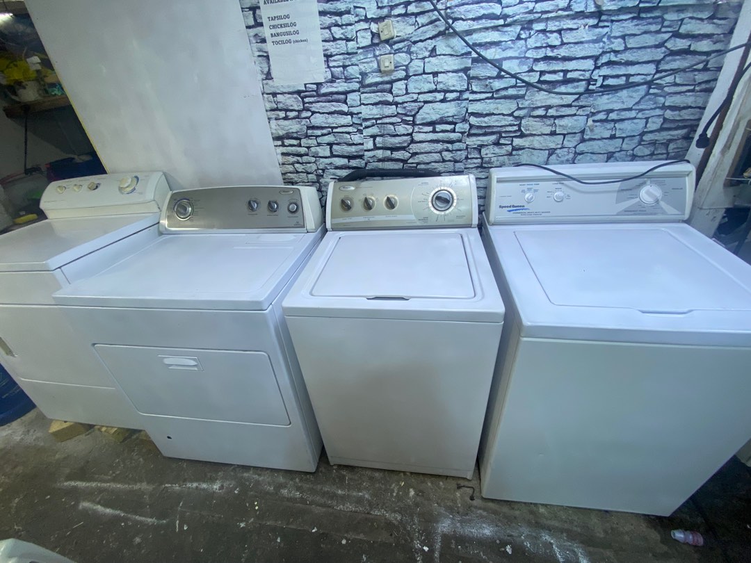 Washer & Dryer Heavy Duty good for Laundry, TV & Home Appliances ...