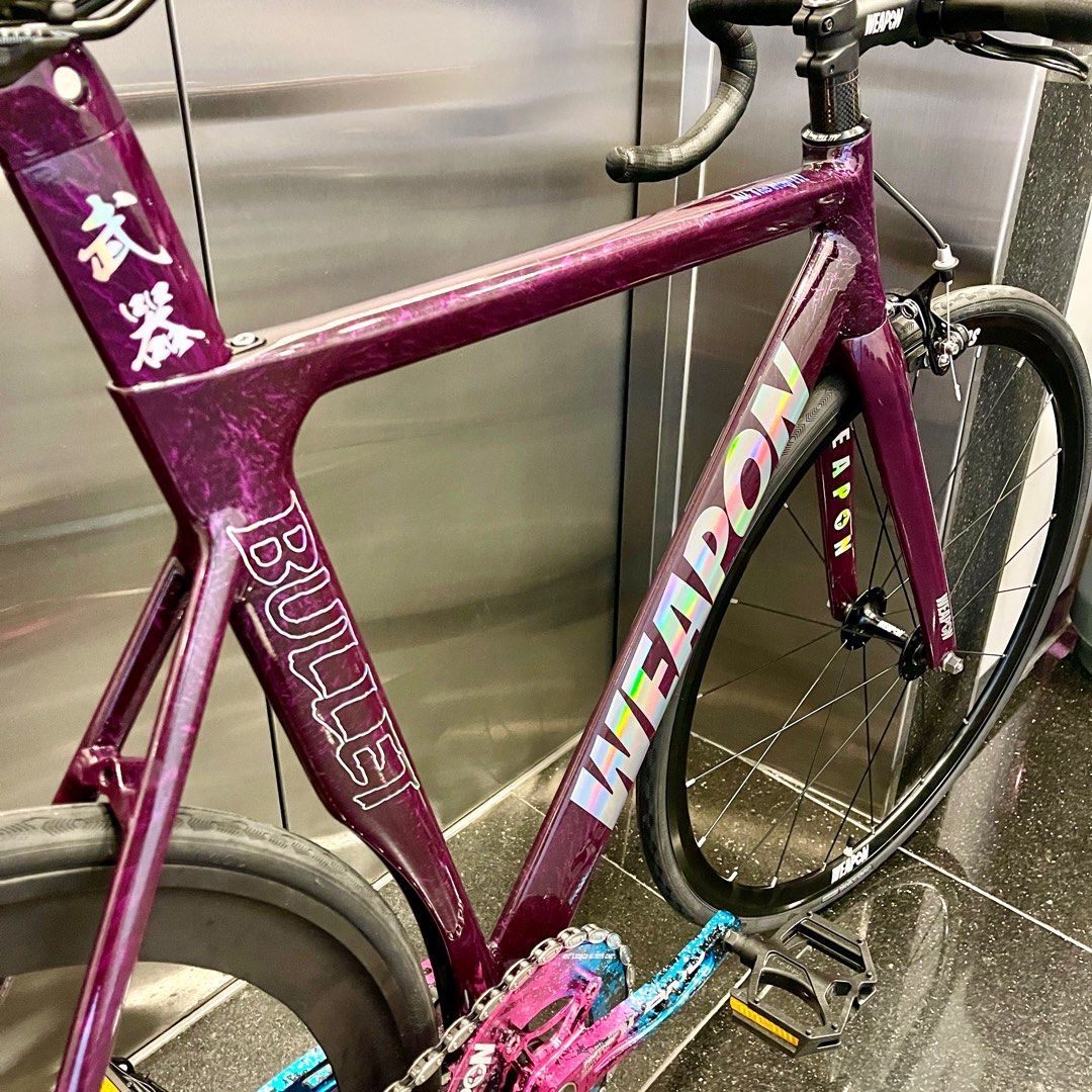 Weapon fixie bike/frame set $790/complete bike $1090/brand new bike ...