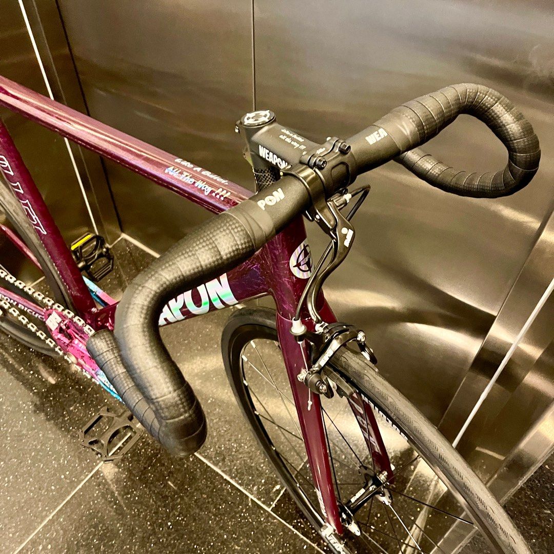 Weapon fixie bike/frame set $790/complete bike $1090/brand new bike ...