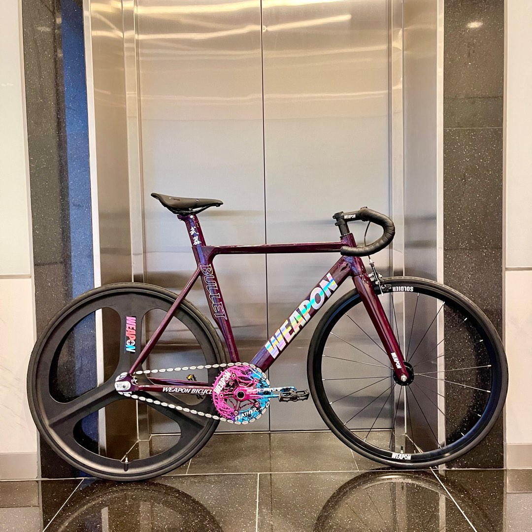 Weapon fixie bike/frame set $790/complete bike $1090/brand new bike ...