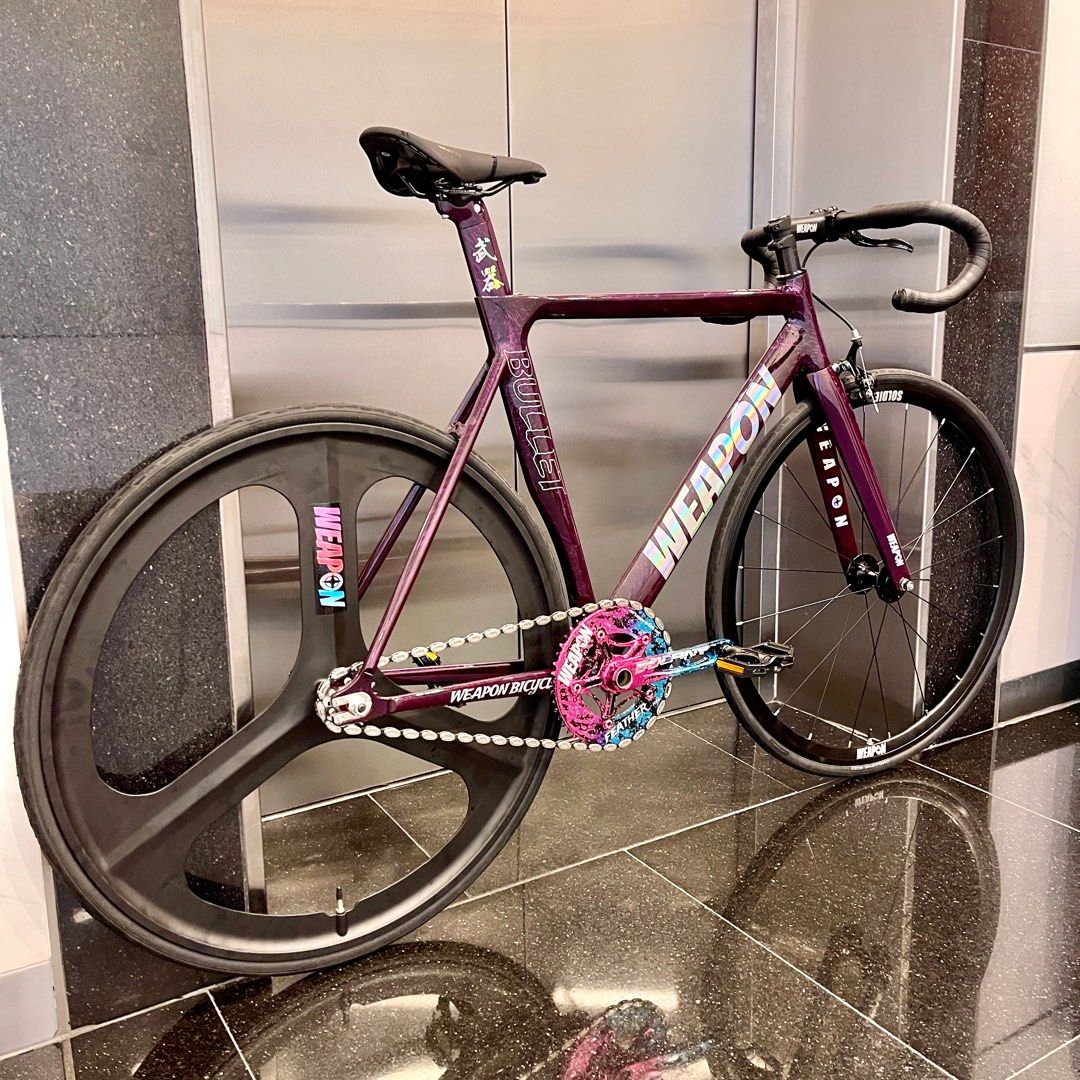 Weapon fixie bike/frame set $790/complete bike $1090/brand new bike ...