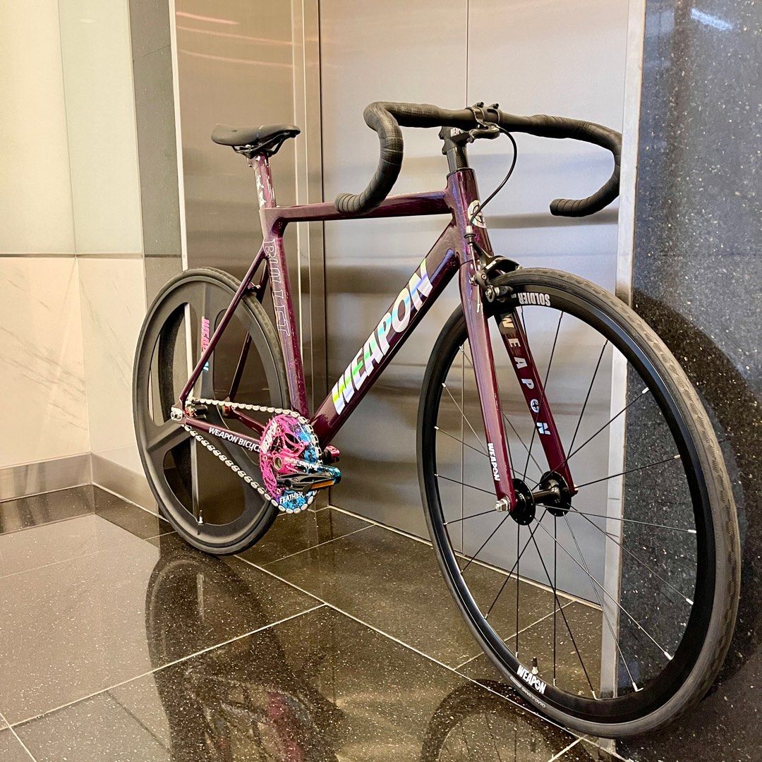 Weapon fixie bike/frame set $790/complete bike $1090/brand new bike ...