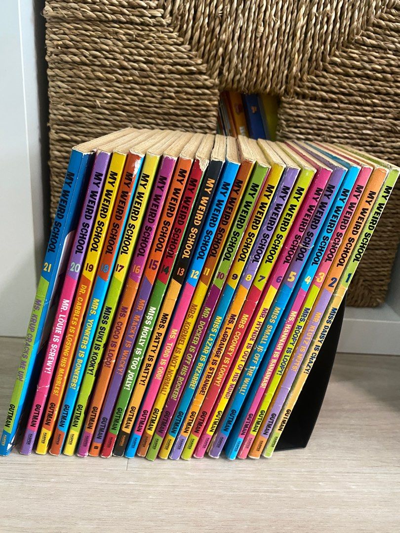 Whole set 21 books of “My Weird School” by Dan Gutman, Hobbies & Toys ...