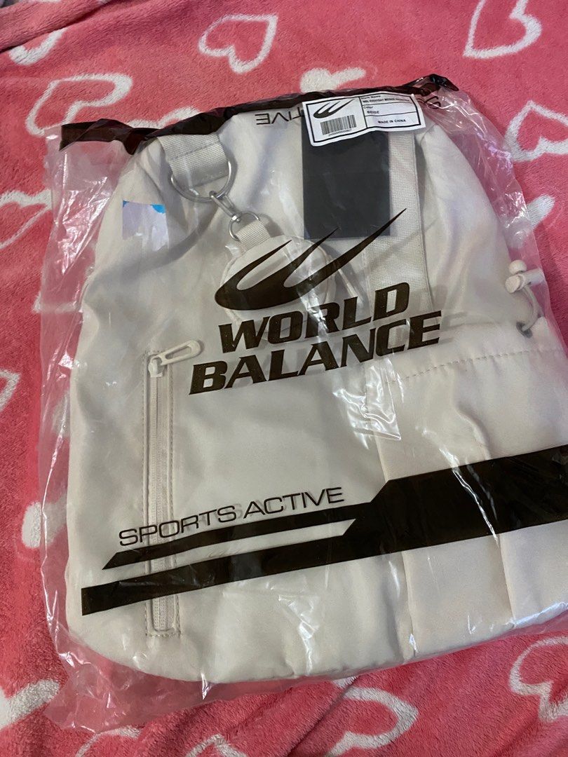 World balance Backpack, Women's Fashion, Bags & Wallets, Backpacks on ...