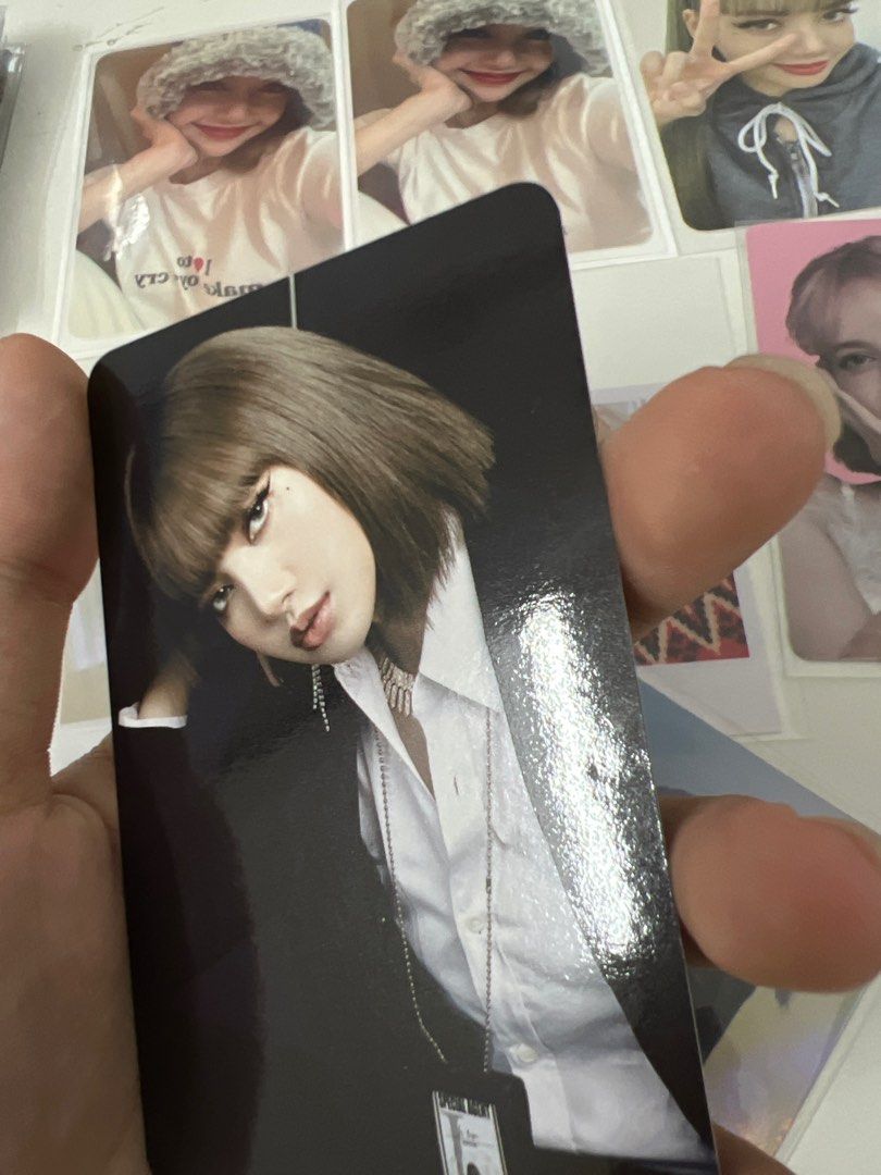 WTS BLACKPINK LISA PHOTOCARDS BORN PINK PC POB LALISA JENNIE JISOO ROSÉ JAPAN PC, Hobbies & Toys ...