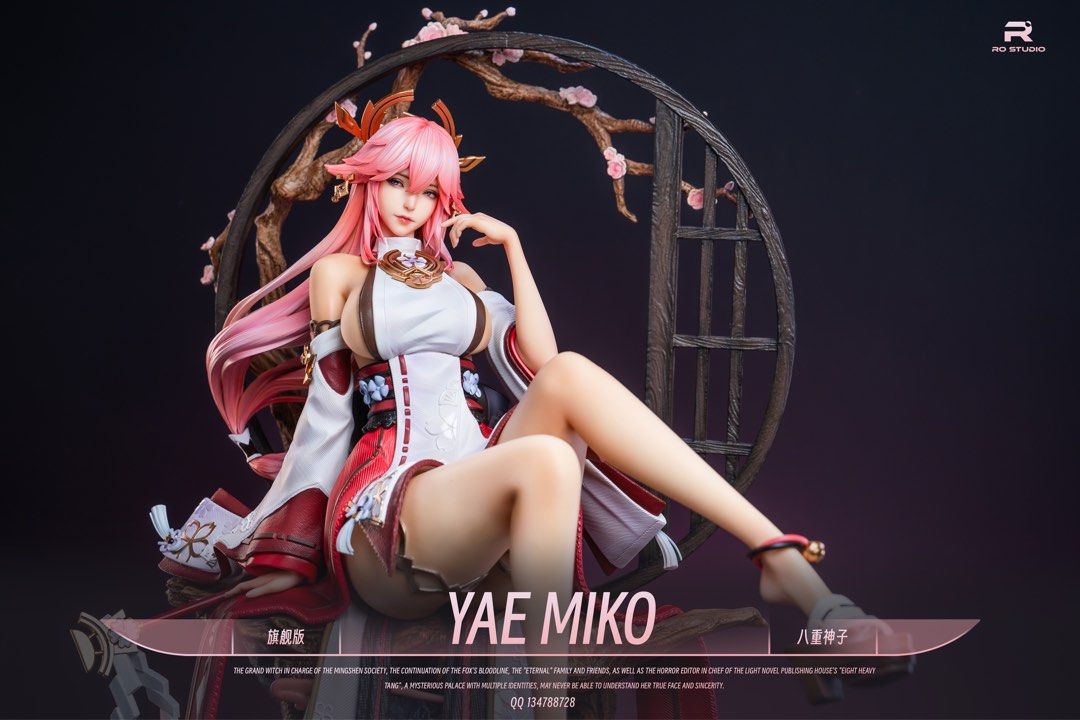 Yae Miko GK Figure RO Studio Genshin Impact, Hobbies & Toys, Toys & Games on Carousell