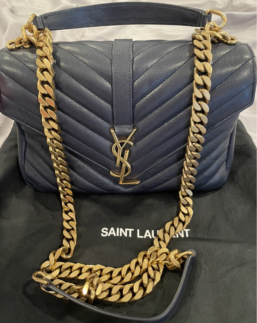 YSL College - Med, Luxury, Bags & Wallets on Carousell
