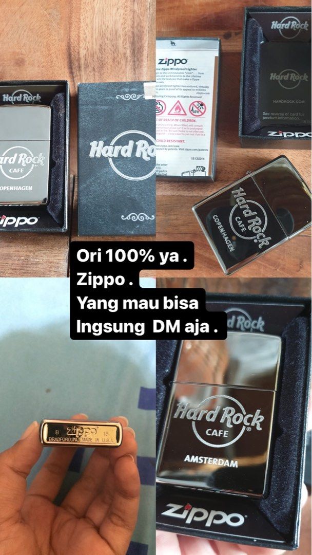 Zippo, Antik, Lainnya di Carousell