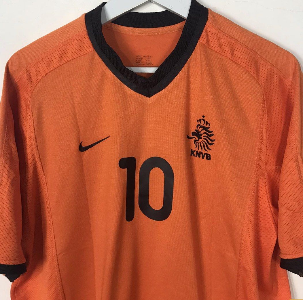 #10 Bergkamp 2000 Holland Home soccer/football jersey/kit rare/retro ...